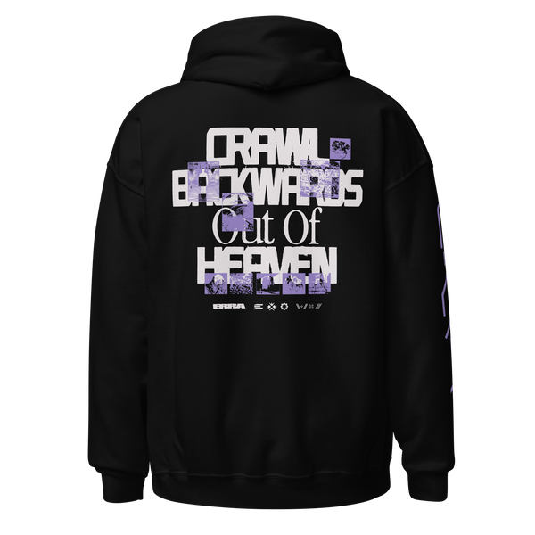 Crawl Backwards Out Of Heaven Hoodie - 24Hundred