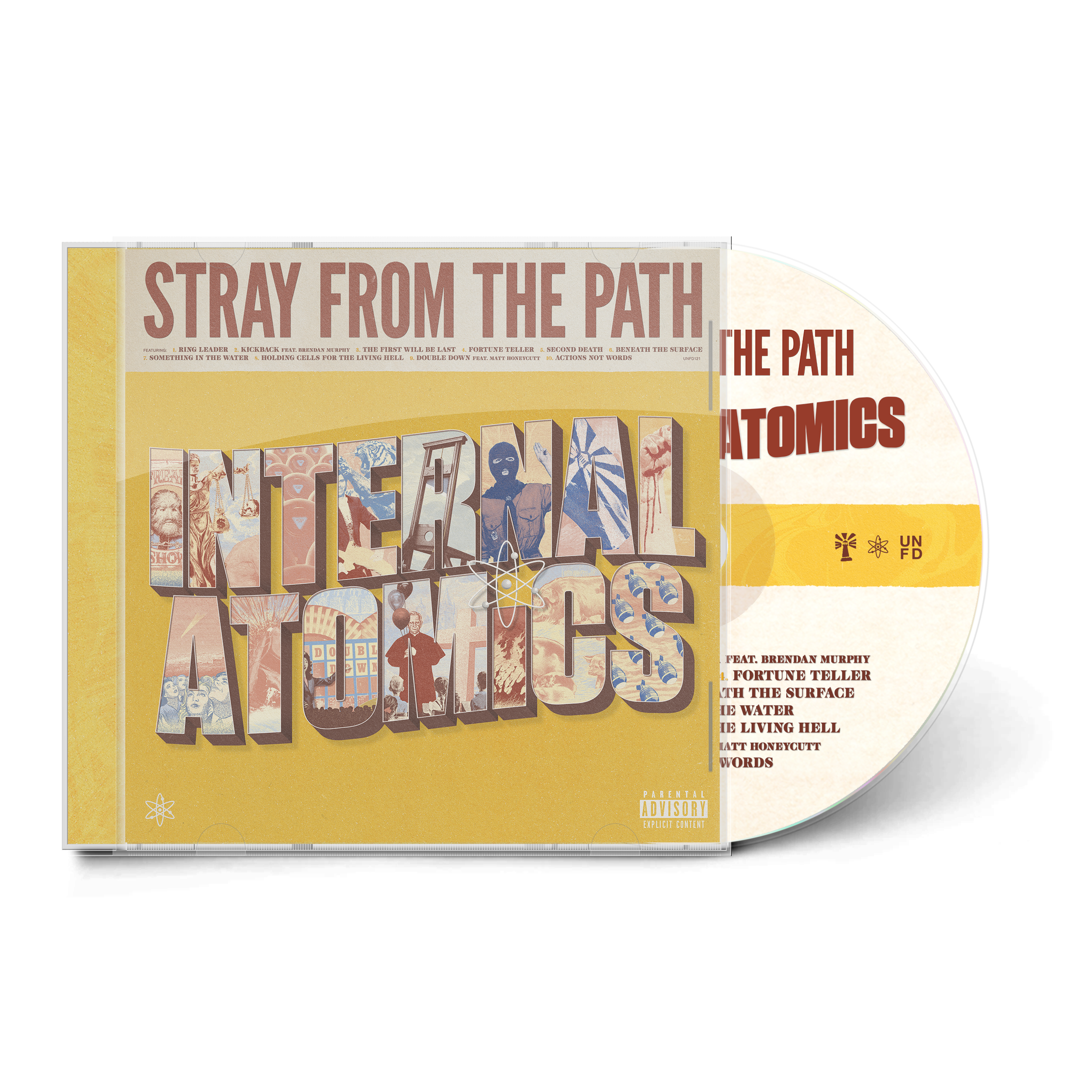 Stray From The Path - Internal Atomics CD - 24Hundred